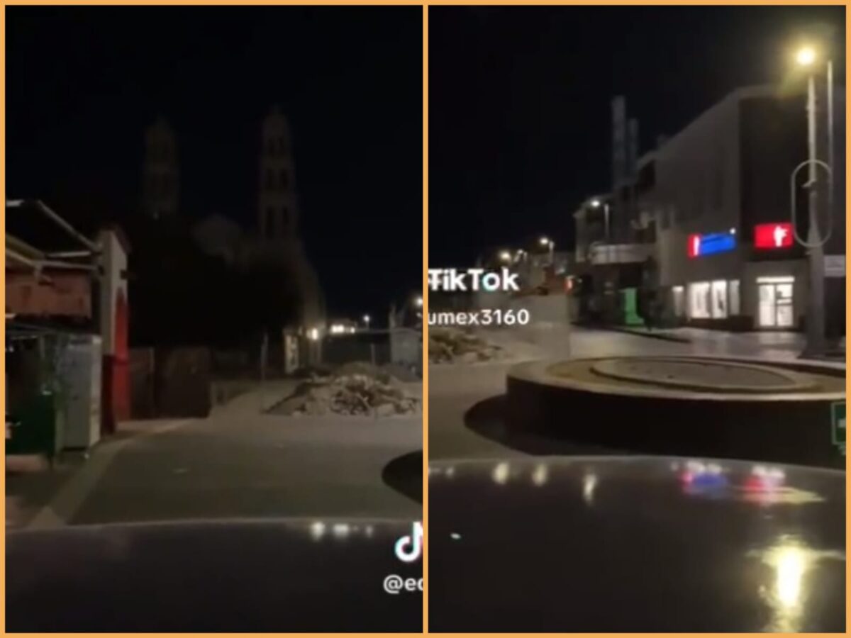 Monje fantasma es captado en la catedral de Juárez. - Juárez Digital