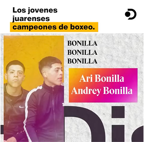Los hermanos Bonilla campeones del boxeo - Juárez Digital