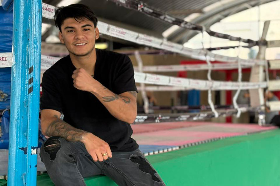 Bryan, el boxeador que quiere poner a Juárez en lo más alto - Juárez Digital