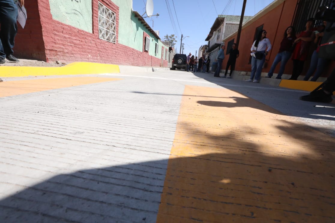 Entrega alcalde tres calles pavimentadas con programa SUMA - Juárez Digital