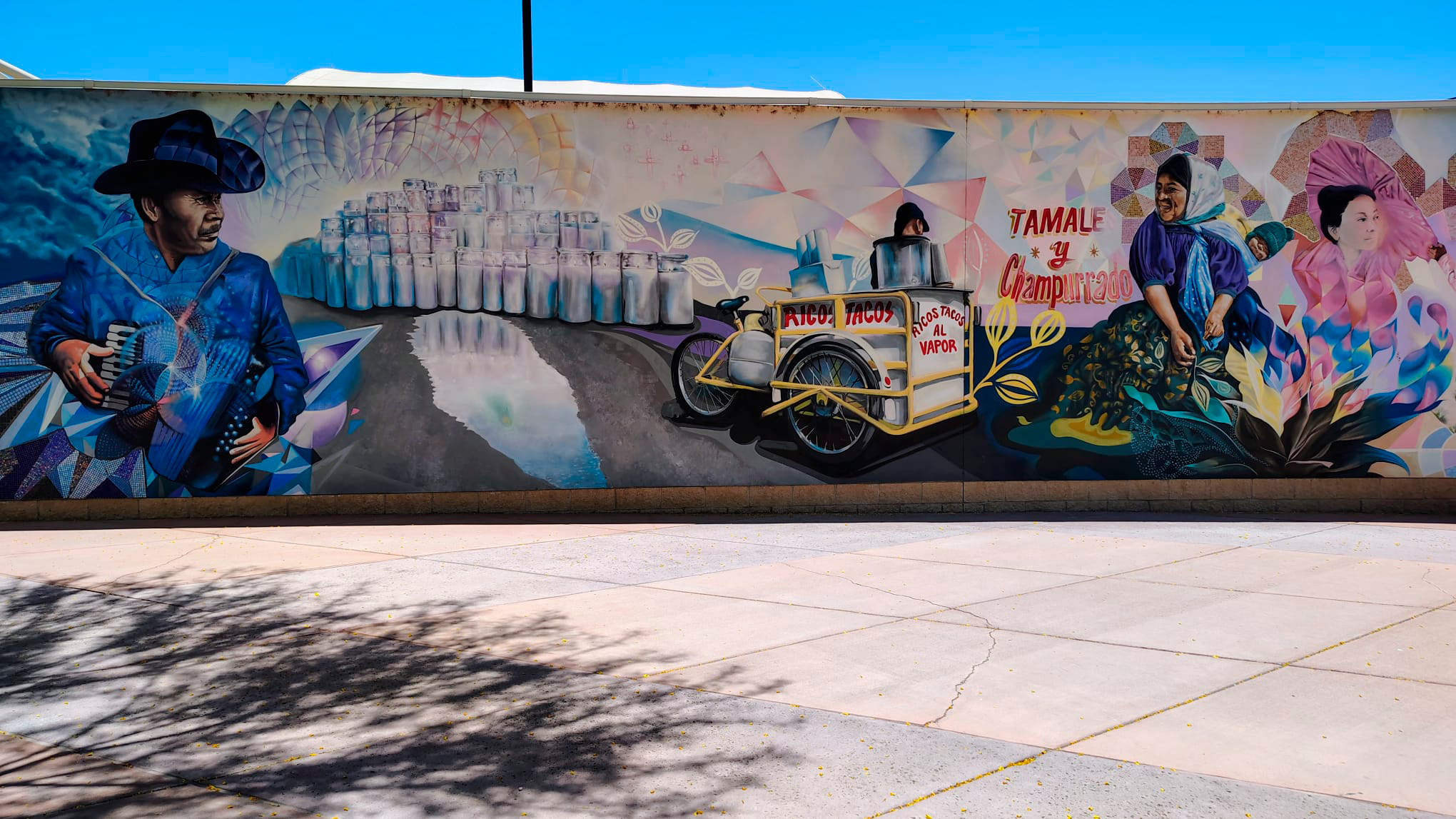 El mural que da la bienvenida a Ciudad Juárez - Juárez Digital