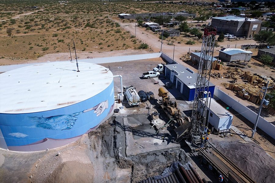 Repone JMAS pozo en Anapra y beneficia a 9 mil habitantes - Juárez Digital