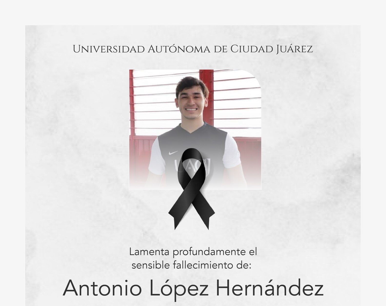 Fallece alumno y deportista de la UACJ - Juárez Digital