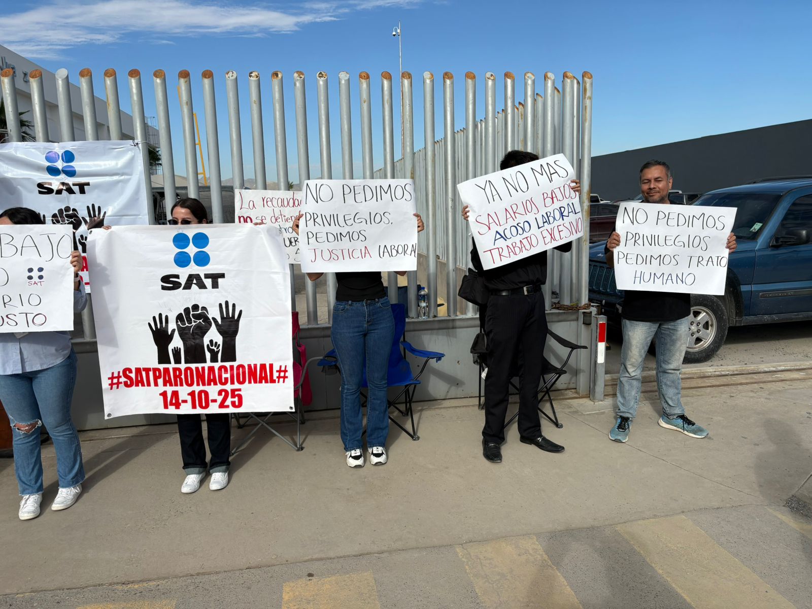 Paro nacional en oficinas del SAT afecta a contribuyentes juarenses ...