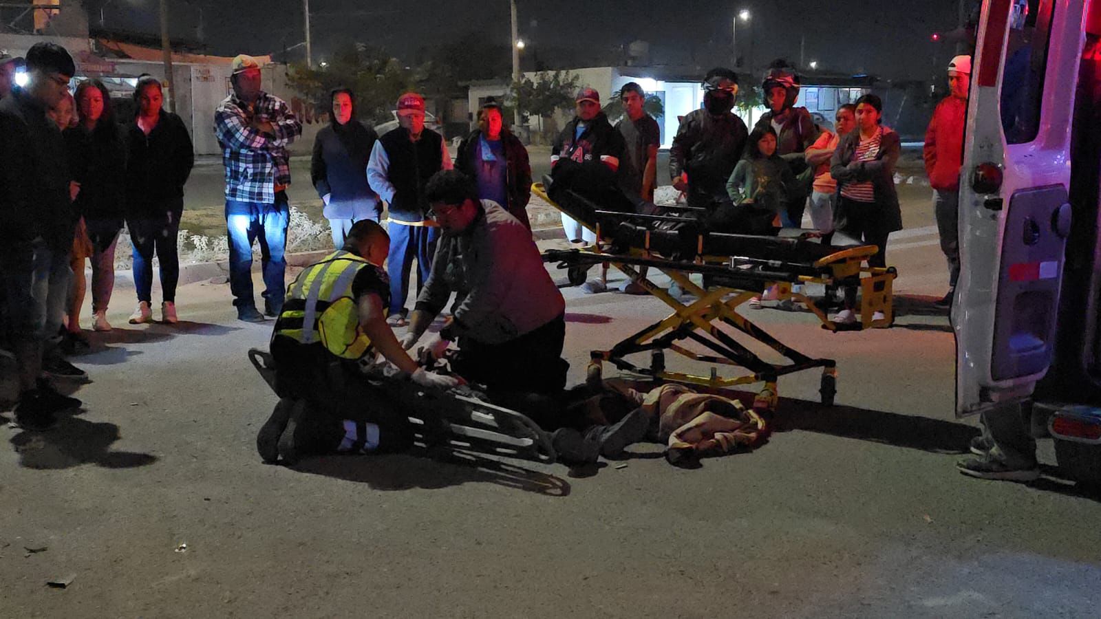 Motociclista lesionado tras choque en Parajes de San José - Juárez Digital