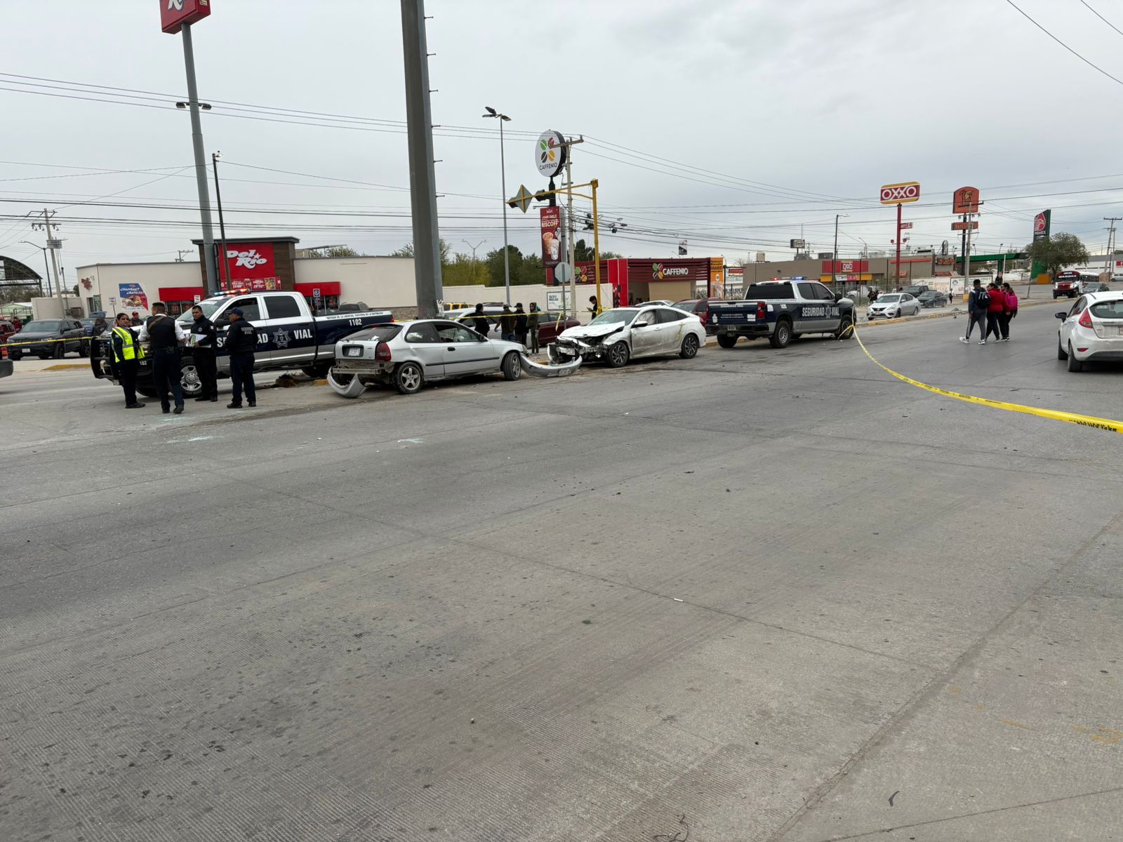 Muere hombre tras registrarse choque frente a UTCJ - Juárez Digital