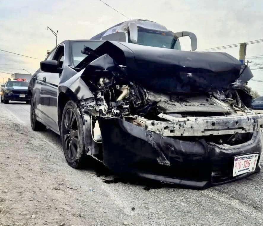 Camión Se Queda Sin Frenos Y Provoca Choque Juárez Digital